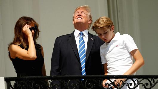 Trump Stared Directly at the Sun - Superficial Gallery