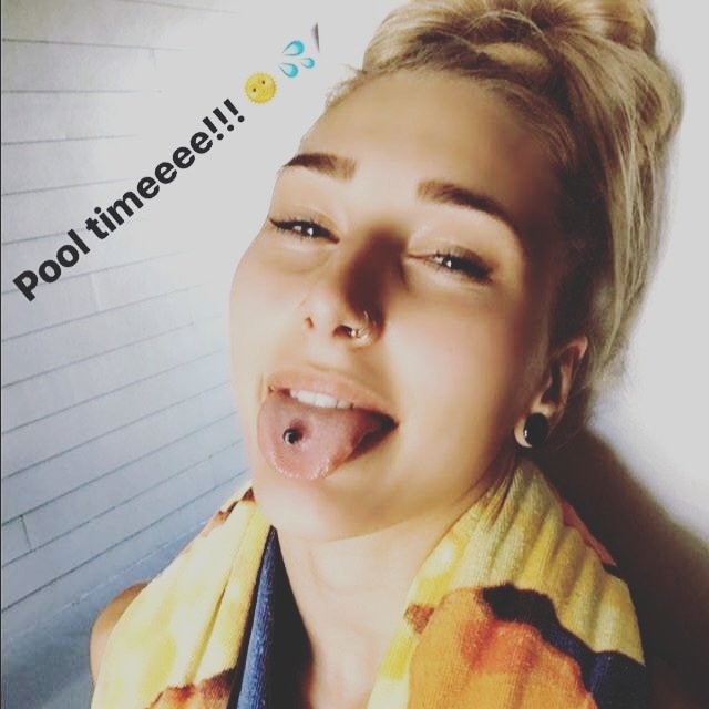 Rhea Ripley Tongue - Superficial Gallery