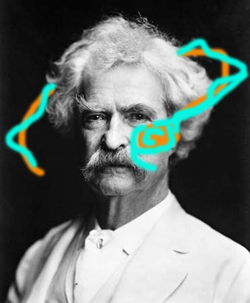 Scary Facts – Mark Twain and Halley's Comet! - Superficial Gallery