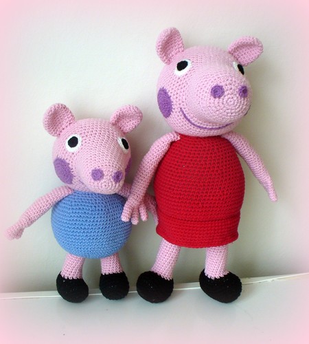 Crochet Peppa Pig - pdf pattern - Crochetland - Craftfoxes