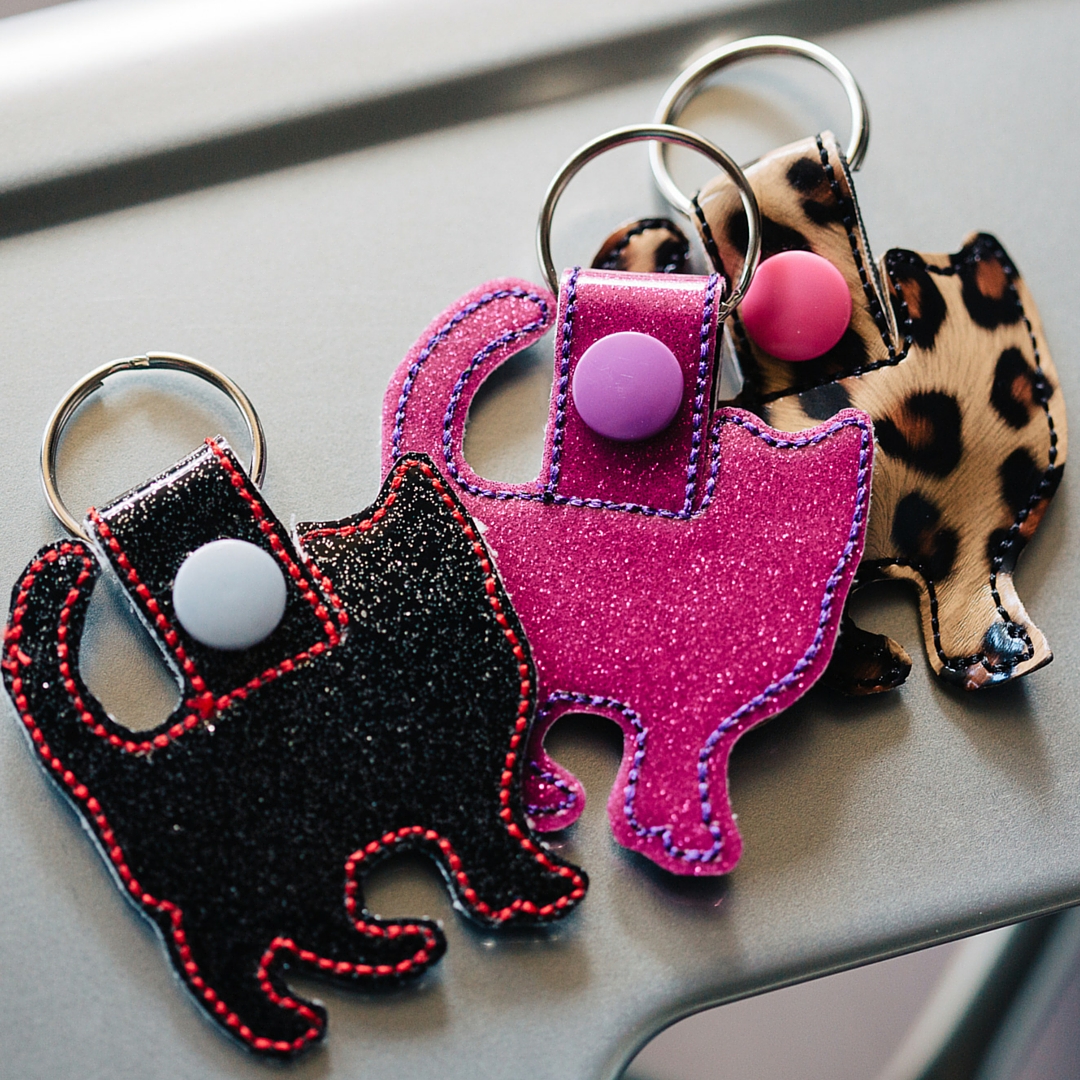 Handmade Cat Keychain