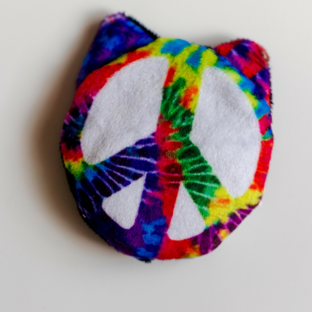 Cat Peace Sign Catnip Toy