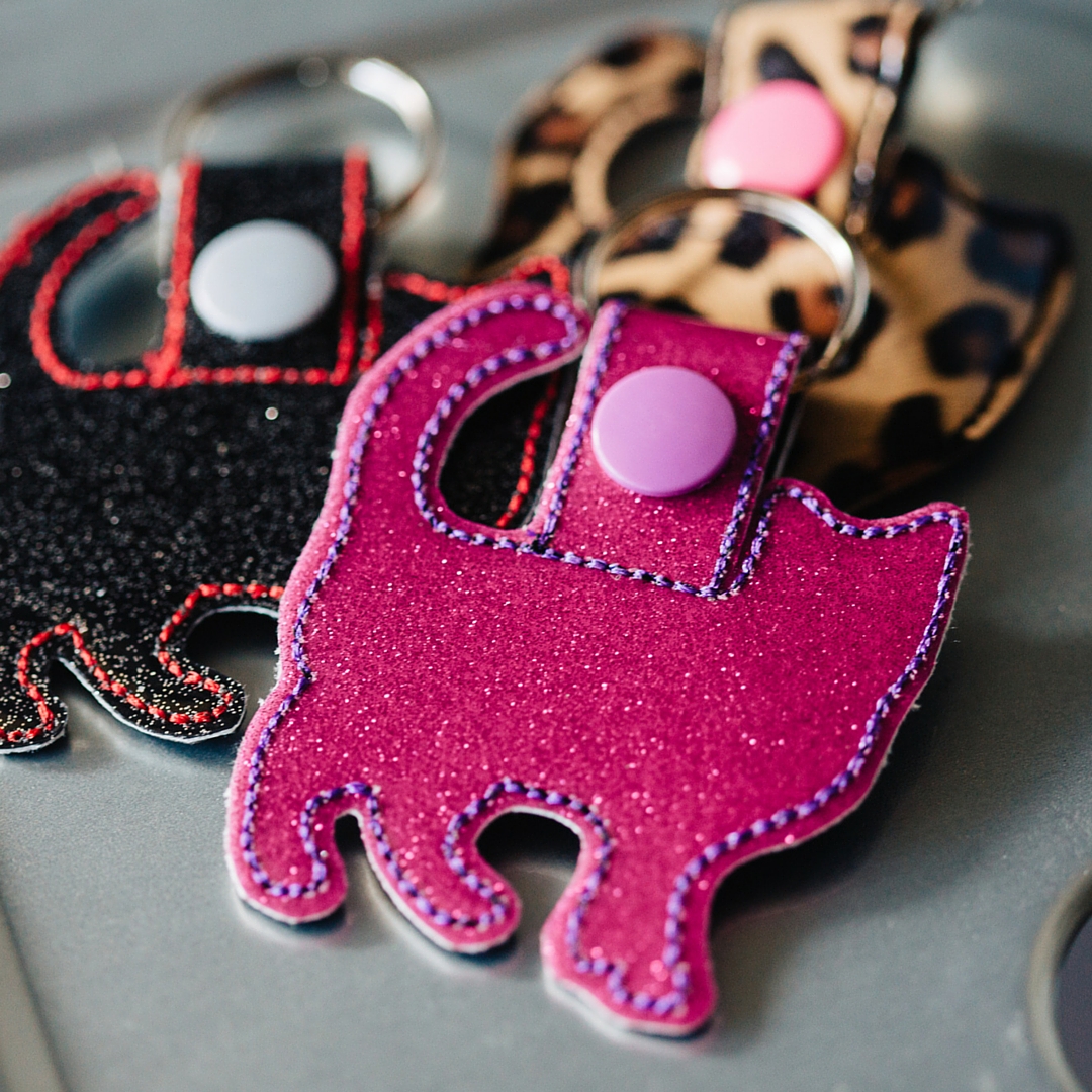 Handmade Cat Keychain