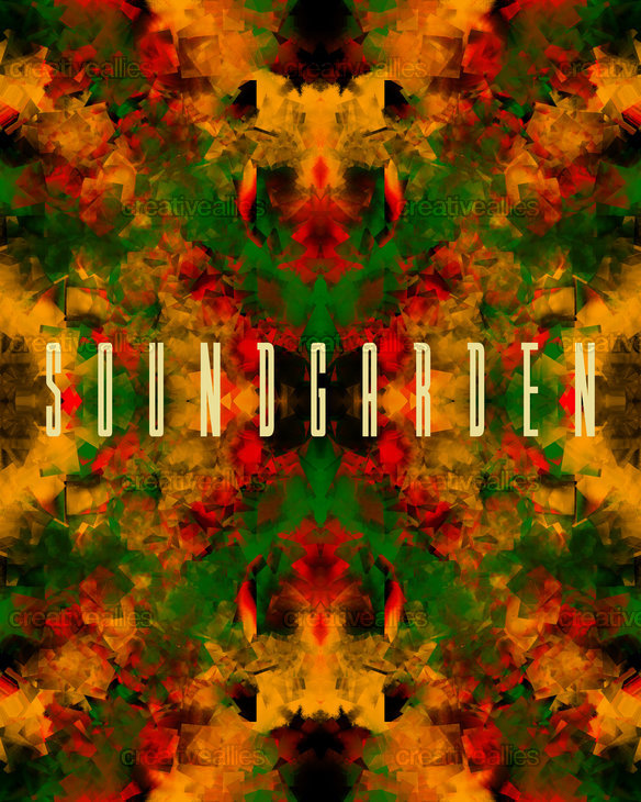 Soundgarden Poster by LowHawk Design