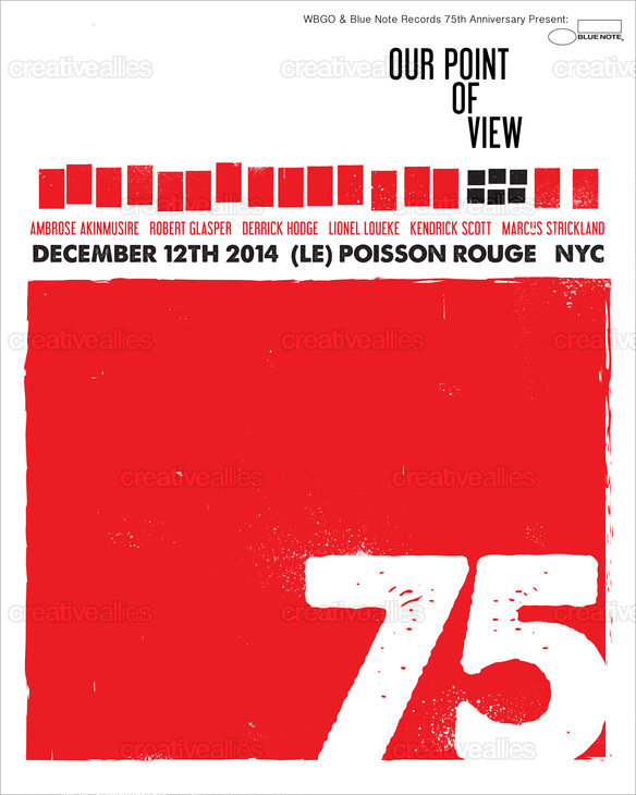 Design a Poster for Blue Note Records and Our Point Of View | Creative ...