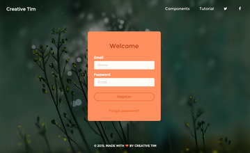 Paper Kit: Free Bootstrap UI Kit @ Creative Tim