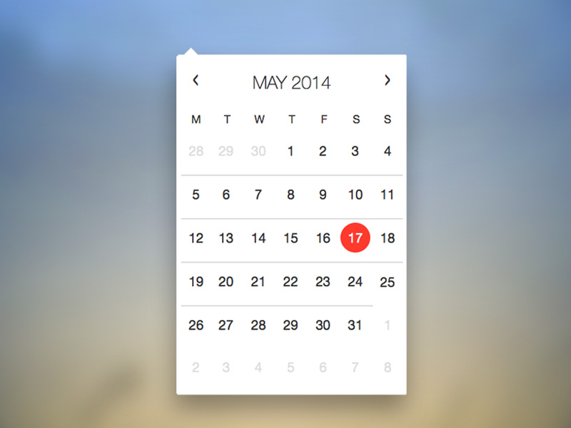 Datepicker by Creative Tim
