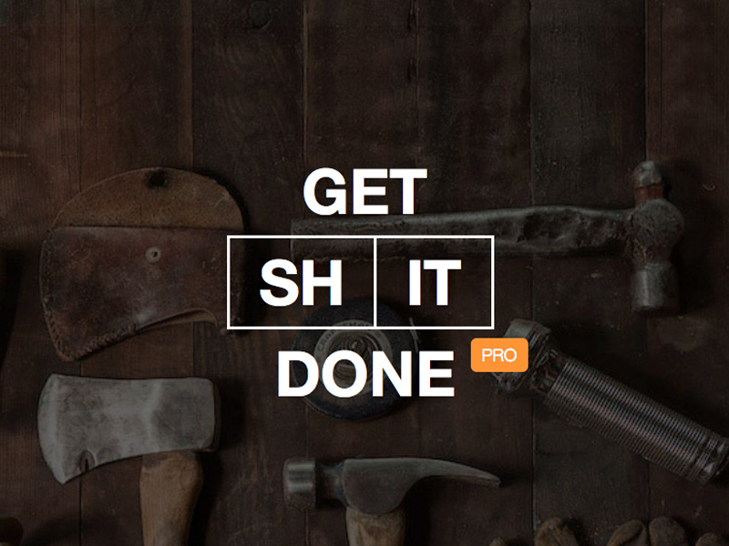 Get Shit Done Kit Pro by Creative Tim