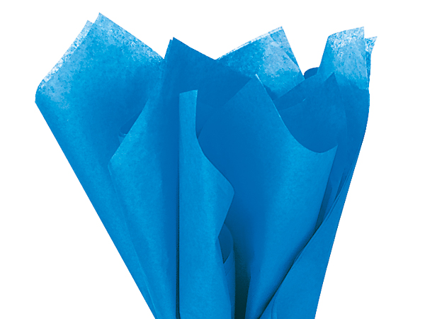 Solid Tissue Paper Brilliant Blue Crepe Paper Store Solid Tissue Paper Brilliant Blue Crepe Paper Store