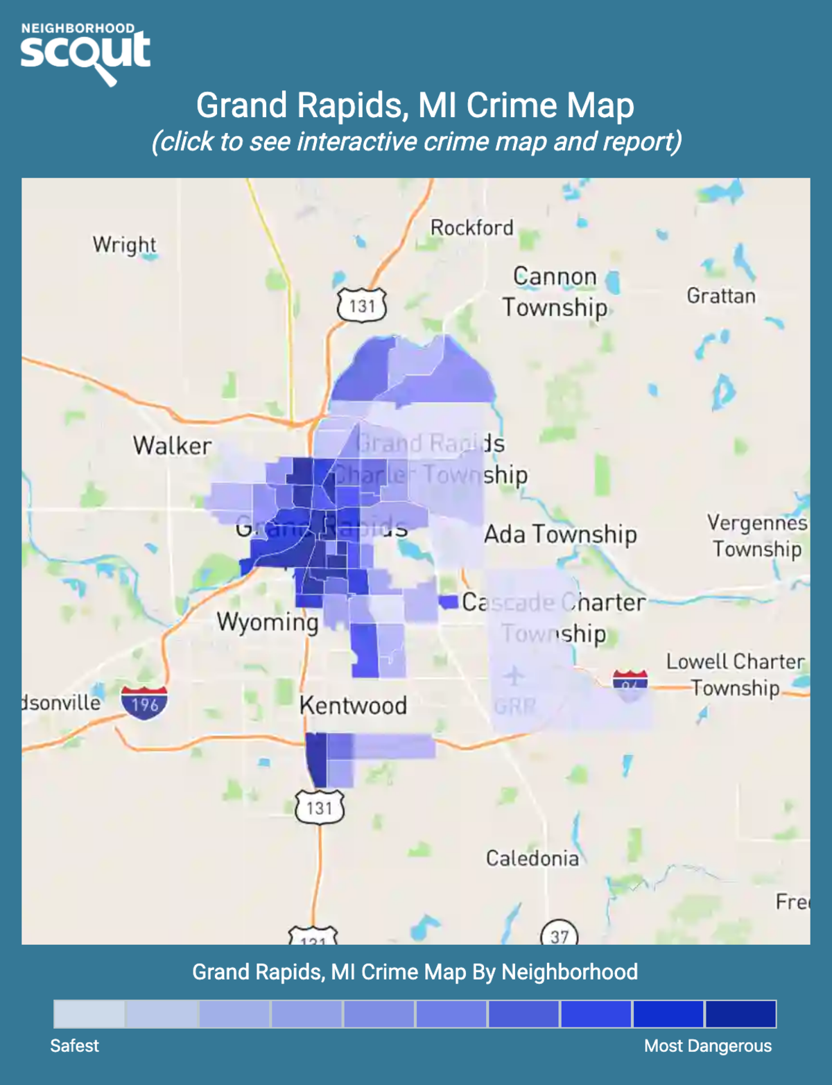Grand Rapids Crime Map