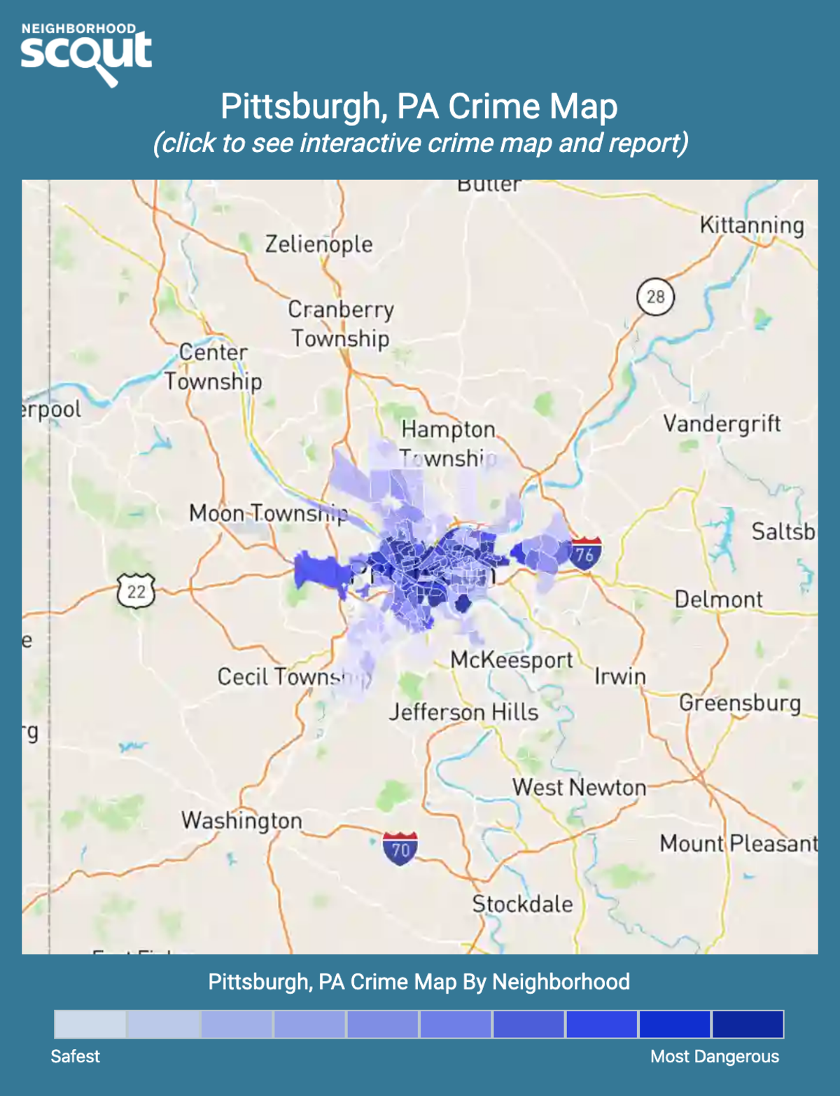 Pittsburgh Crime Rate Map Pittsburgh Crime Rate Map