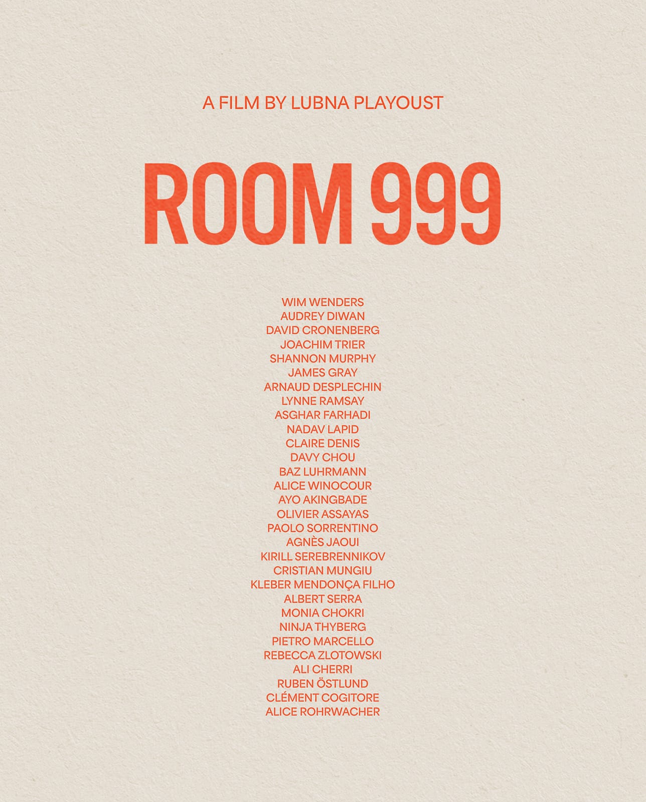 Room 999 (2023) | The Criterion Collection