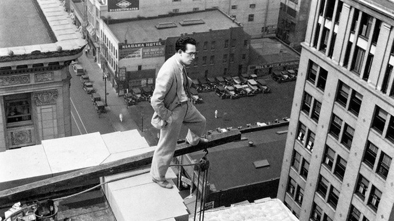 Up in the Air with Harold Lloyd and His Followers - From the Current ...