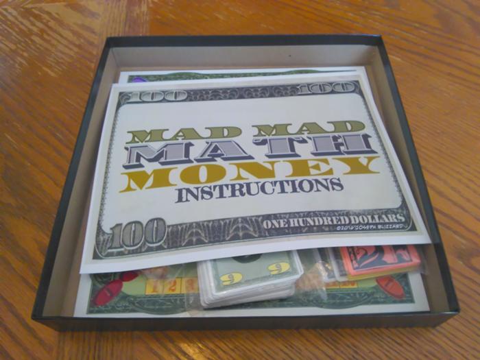 Crowd Sale: Mad Mad Math Money