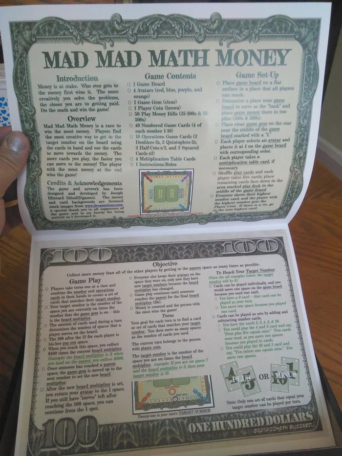 Crowd Sale: Mad Mad Math Money