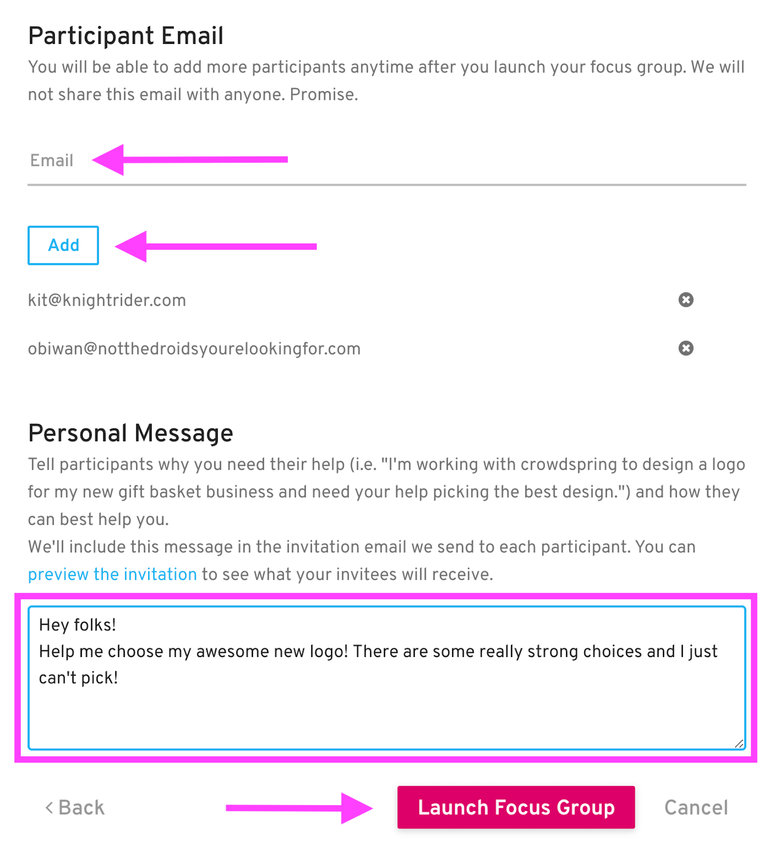 What is a Focus Group? | Help | crowdspring