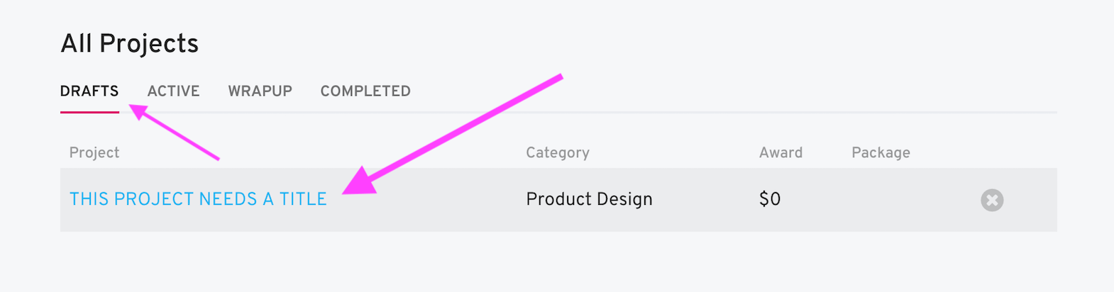 Can I save a draft of my project and post it later? | Help | crowdspring