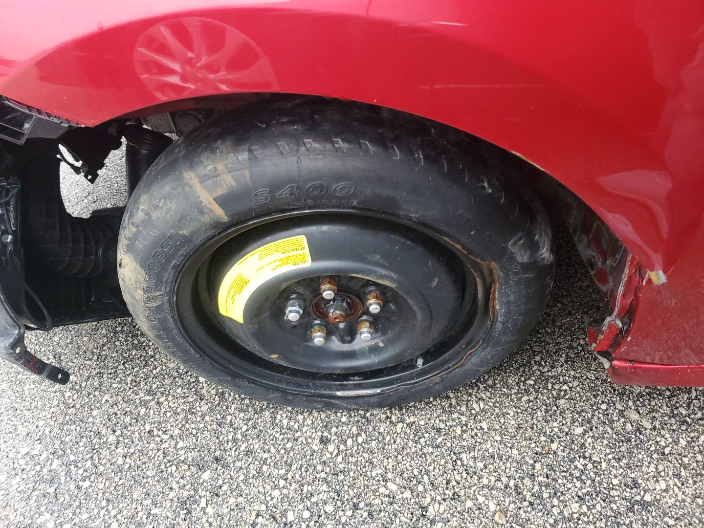 LR Wheel (Gouged)