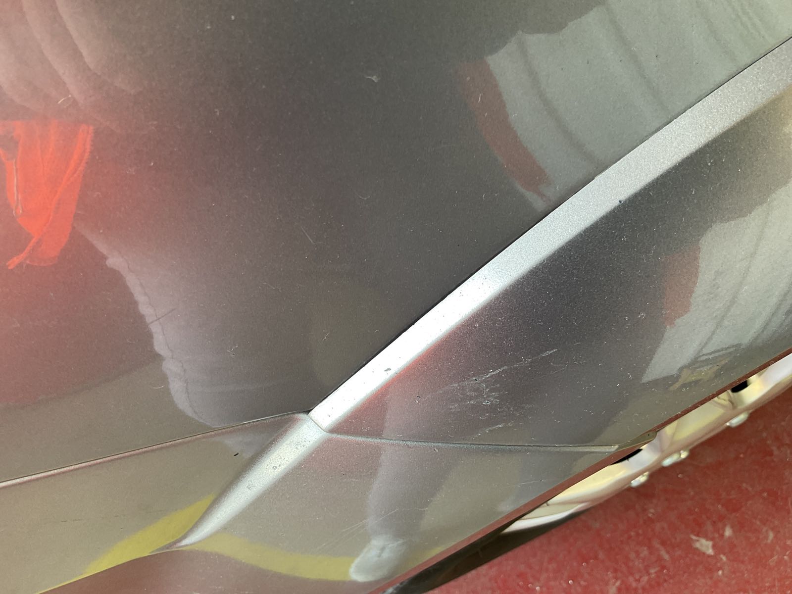 RF Mirror Housing (Heavy Mult Scratches)