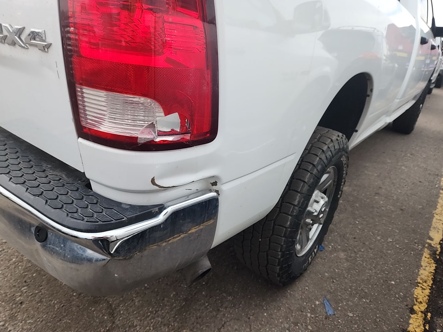 Tailgate (Mult Dents/Paint Dmg)