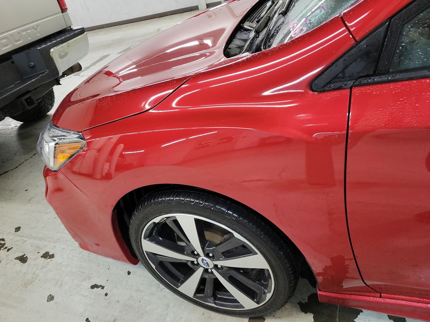 LR Door (Mult Dents/No Paint Dmg)