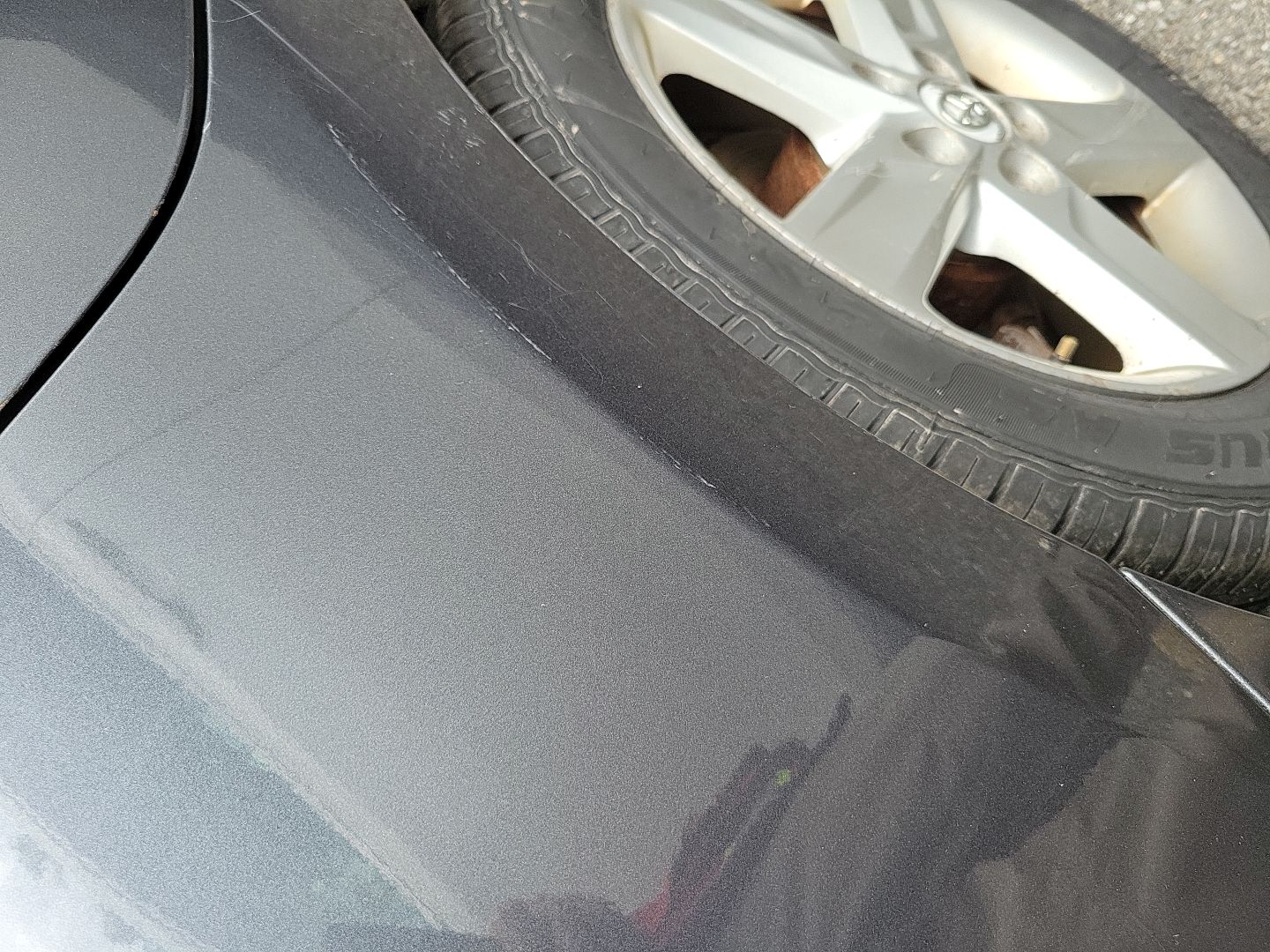 RF Door (Heavy Mult Scratches)