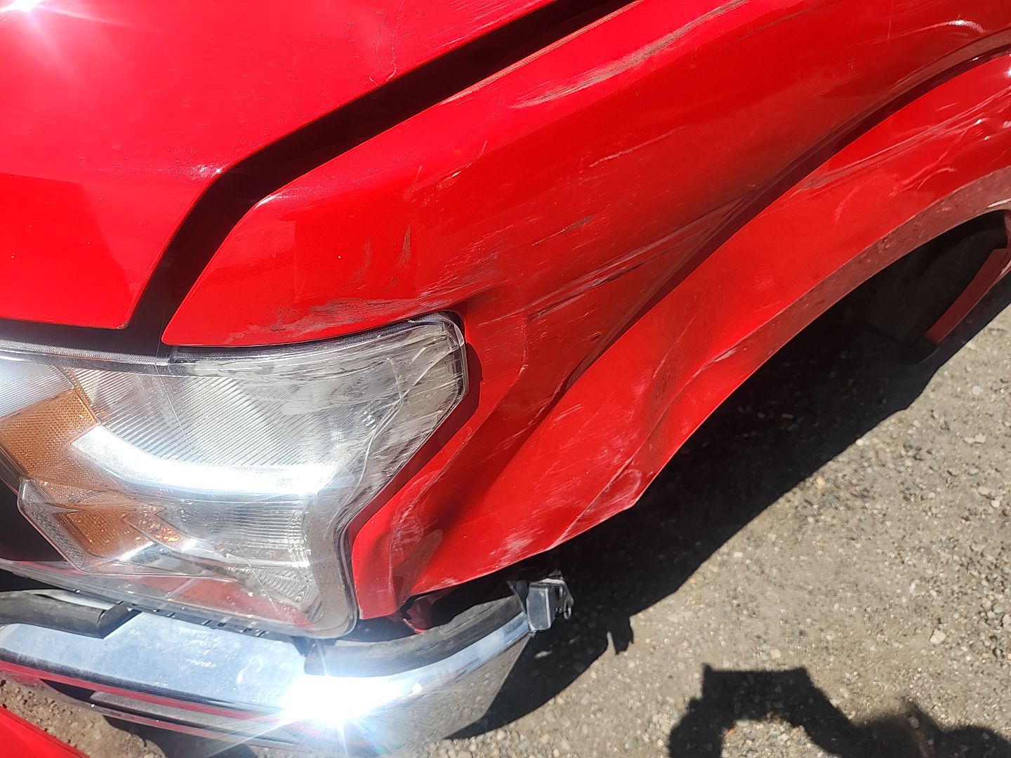 LF Fender (Light Mult Scratches)