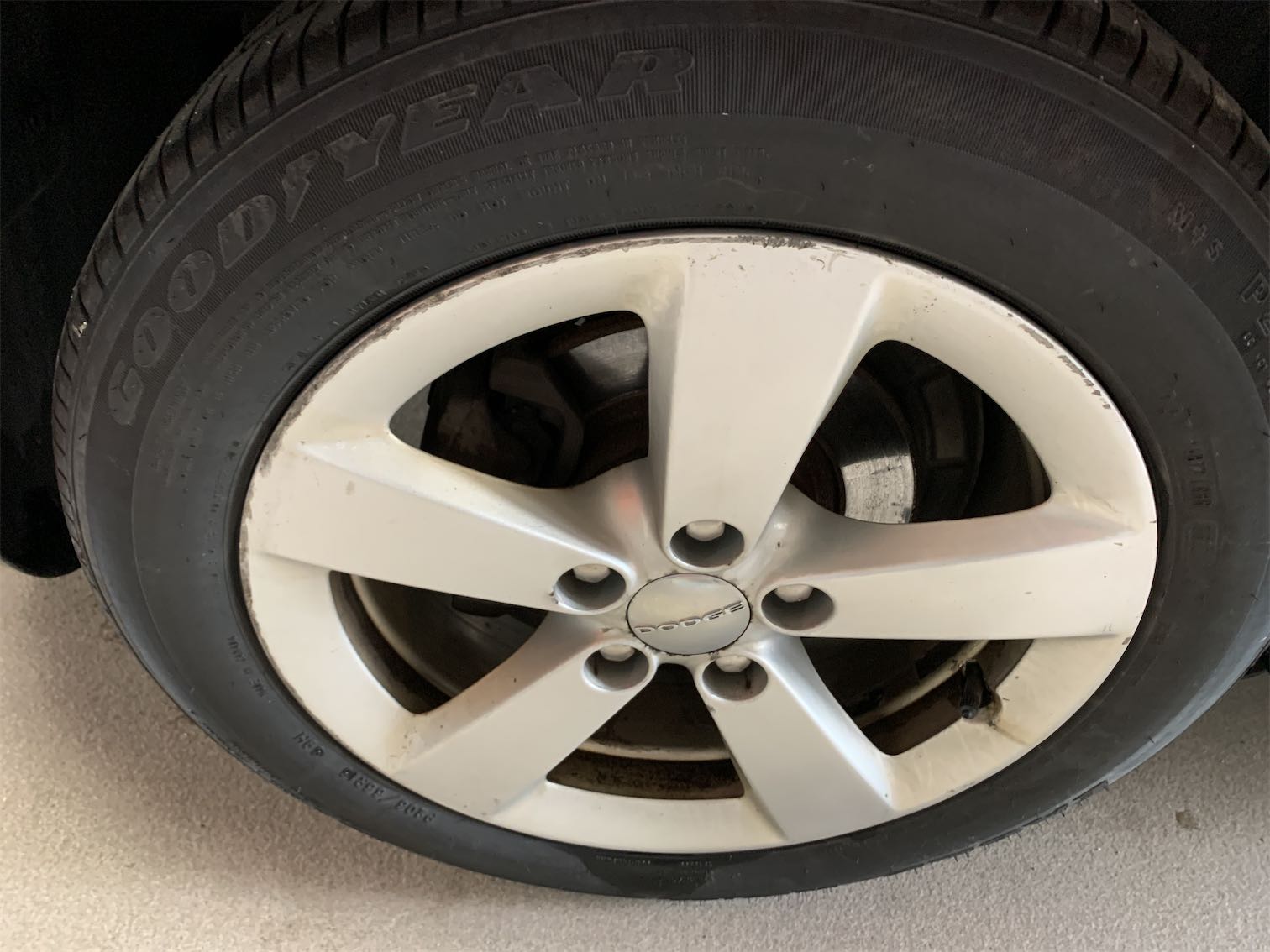 Rear Bumper Cover (Scraped)