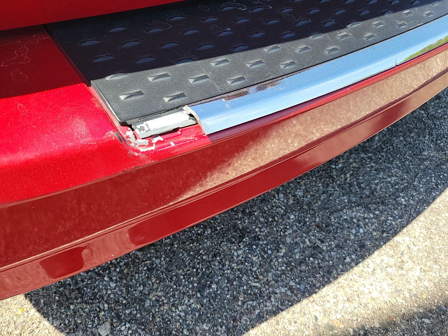 Rear Bumper (Prev Repair)