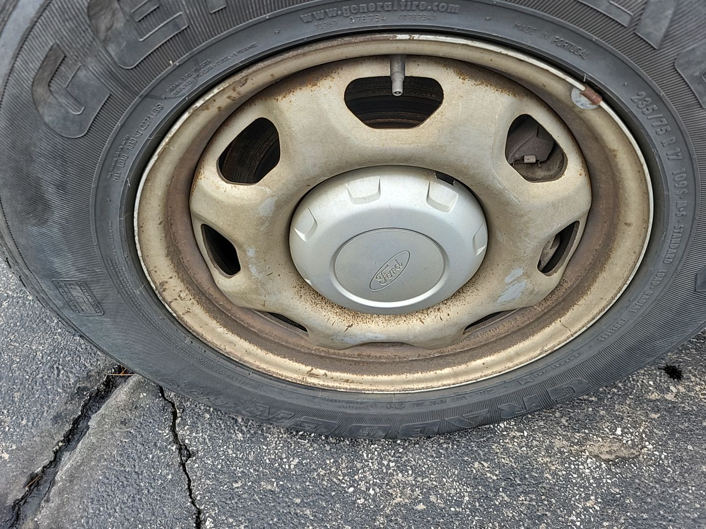 LR Wheel (Corrosion)