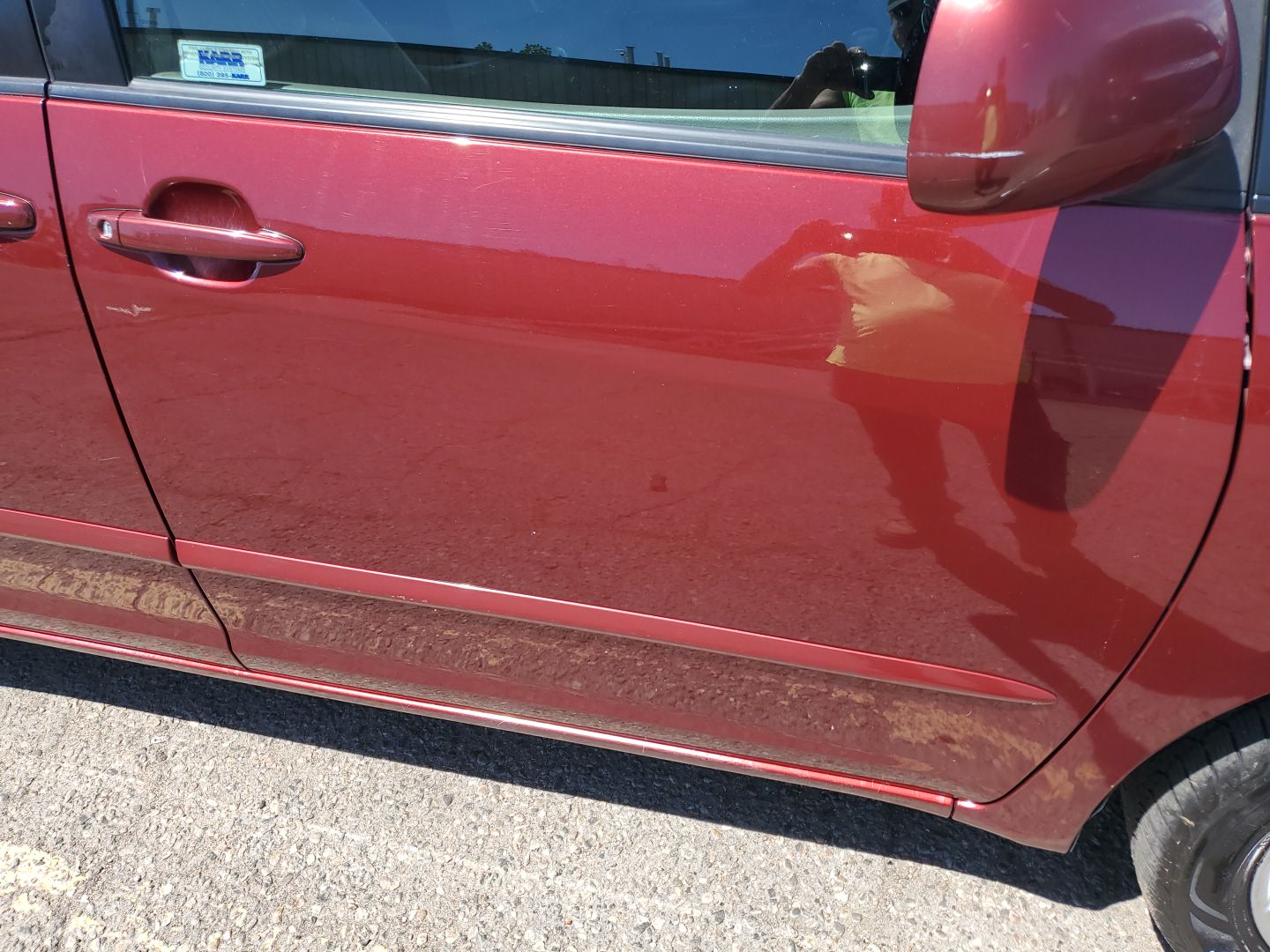 RF Fender (Dent/Paint Dmg)