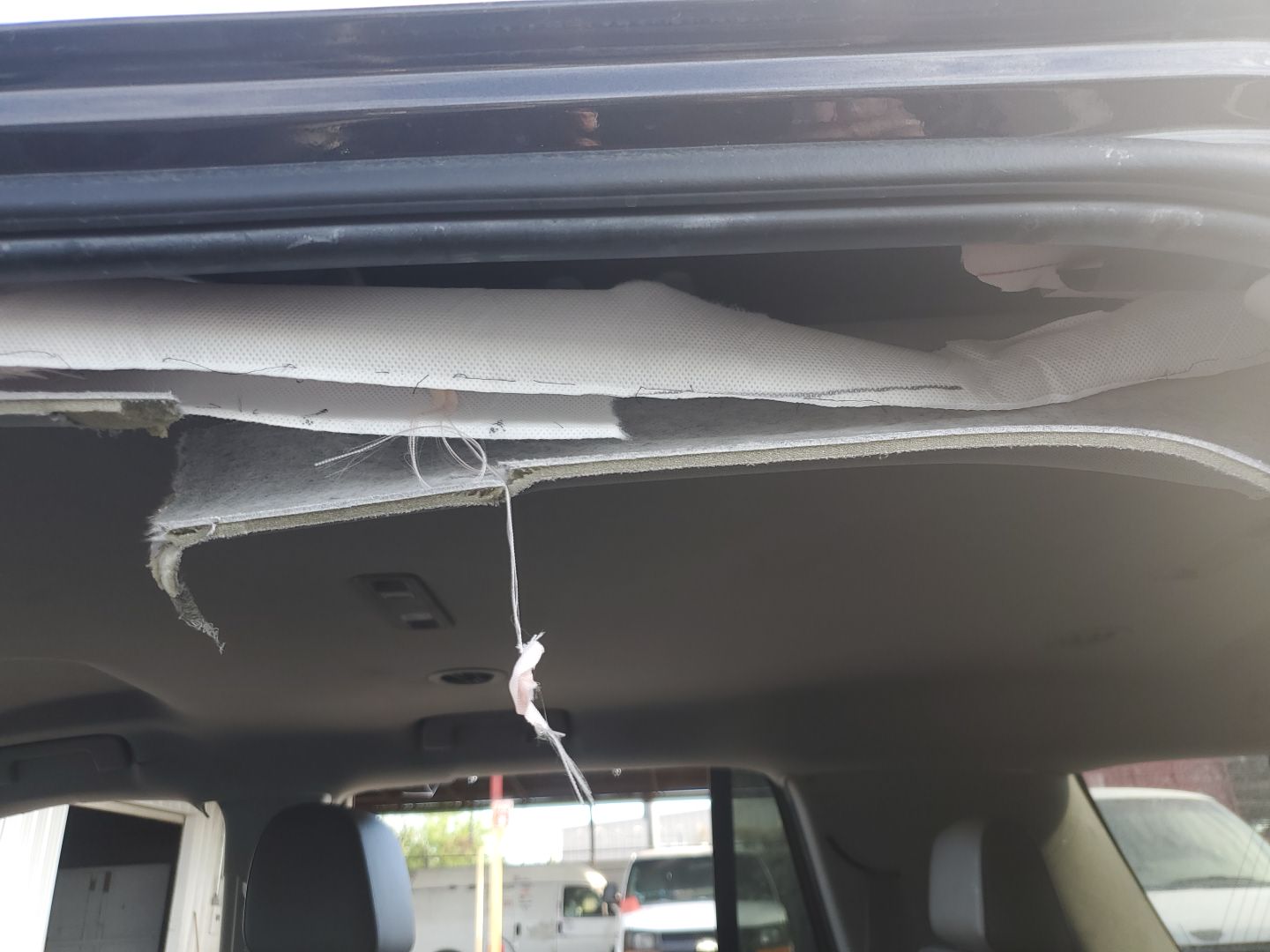 Right Side Curtain Airbag (Deployed)