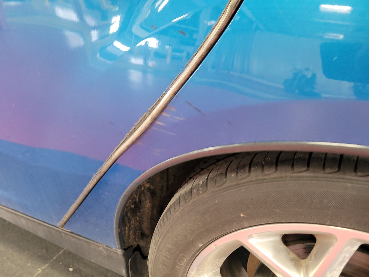 LF Fender (Dent/Paint Dmg)