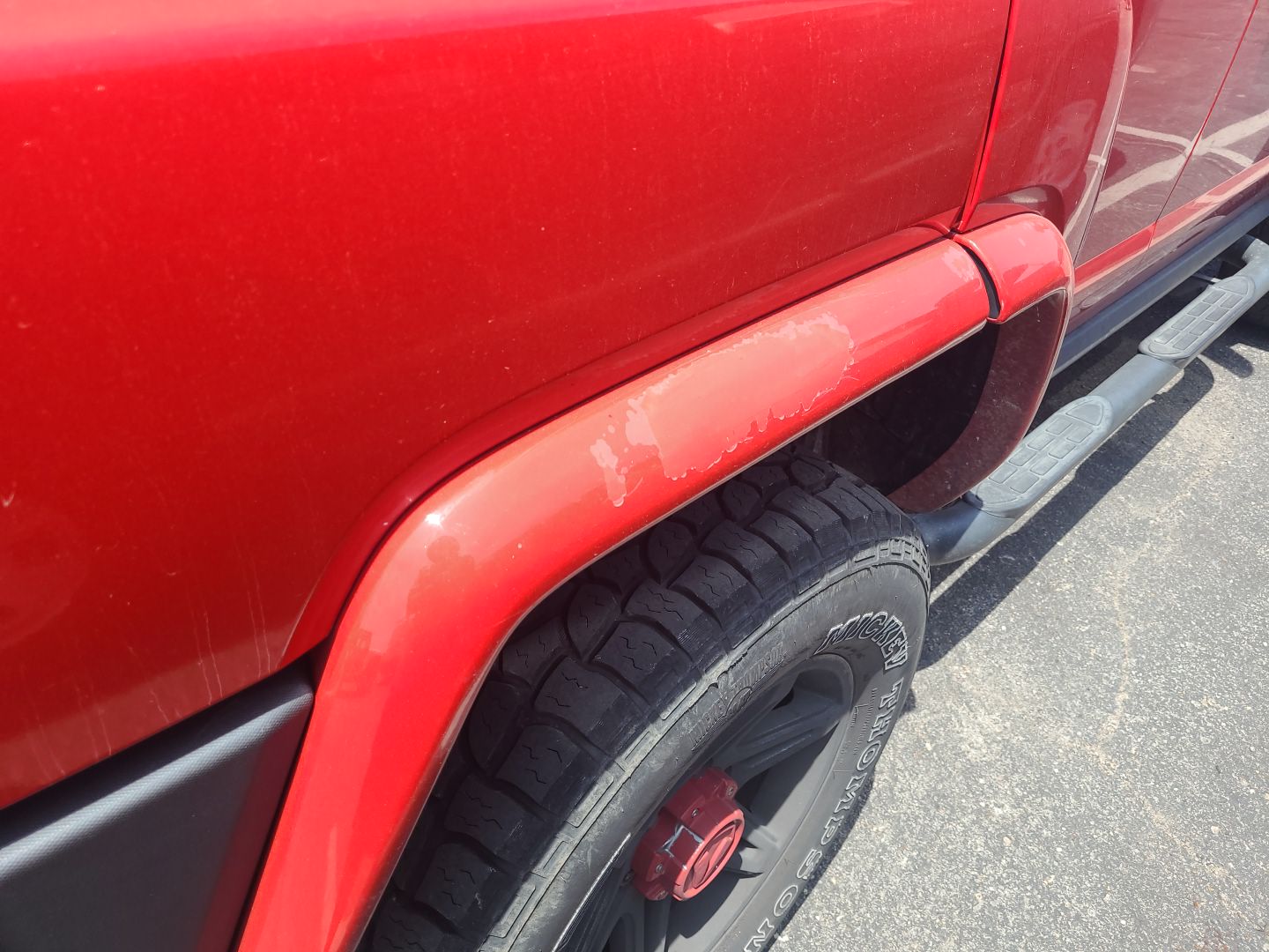 RF Fender Molding (Peeling)