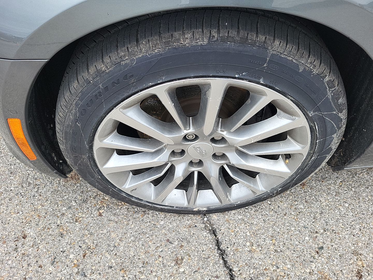 LR Wheel (Curb Rash)
