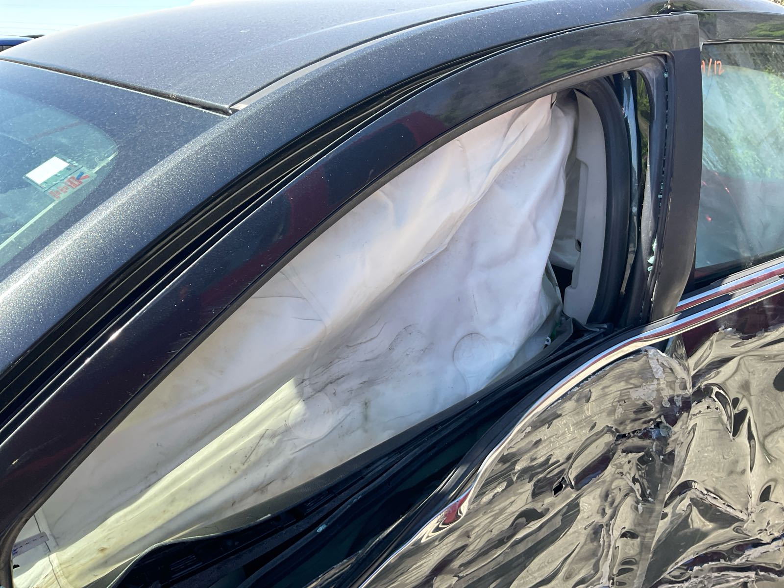 Right Side Curtain Airbag (Deployed)