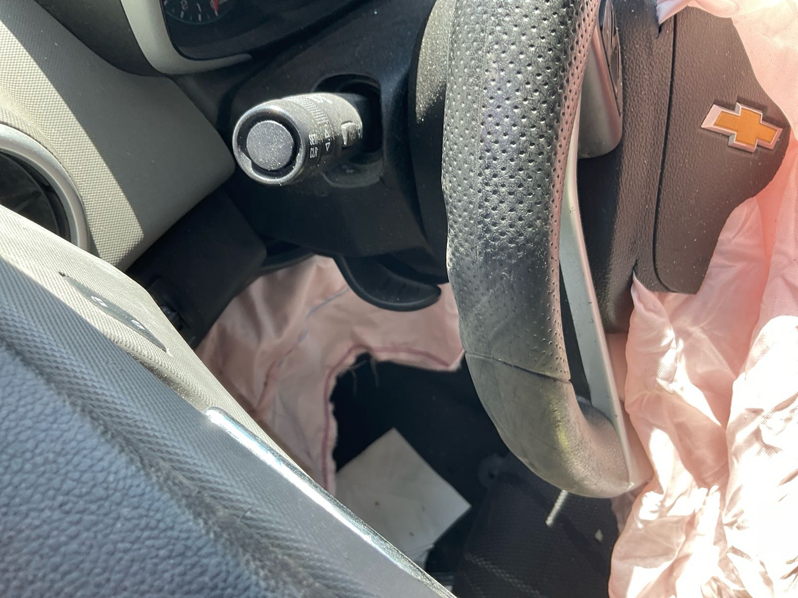 Left Side Curtain Airbag (Deployed)