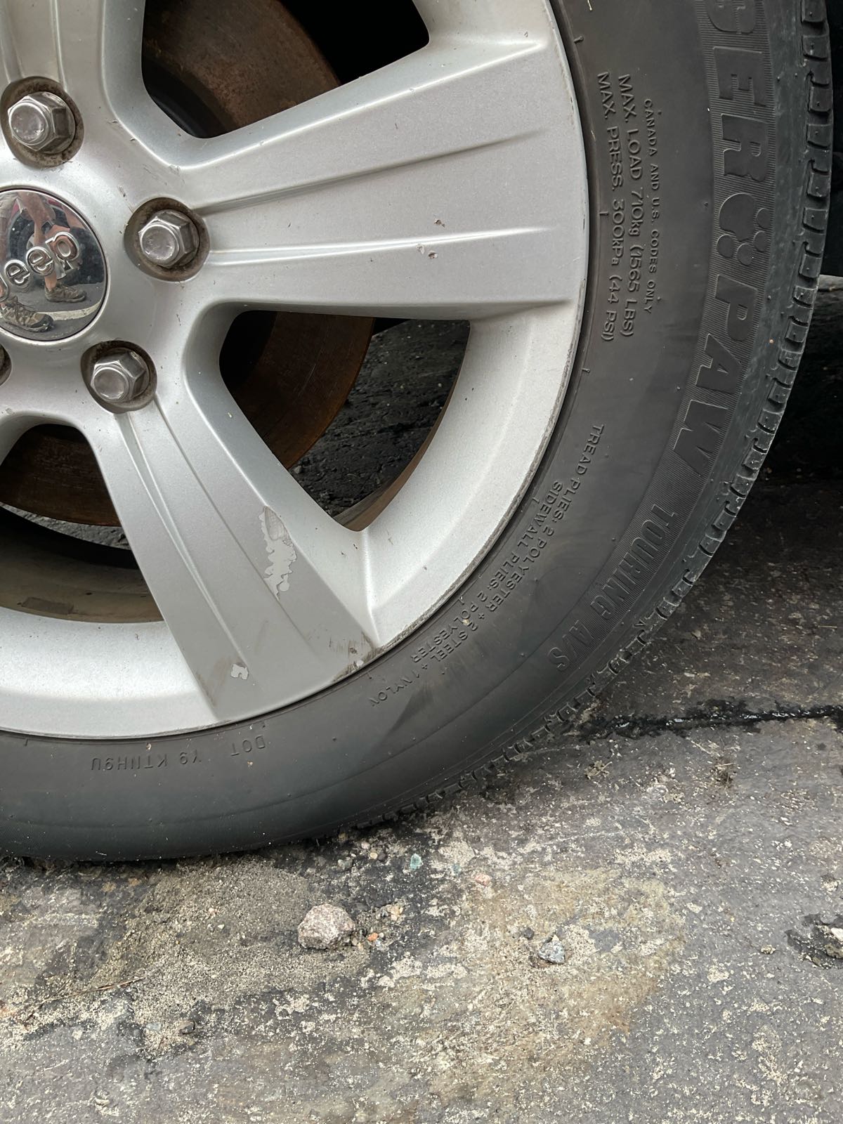 LR Wheel (Scratch Heavy)