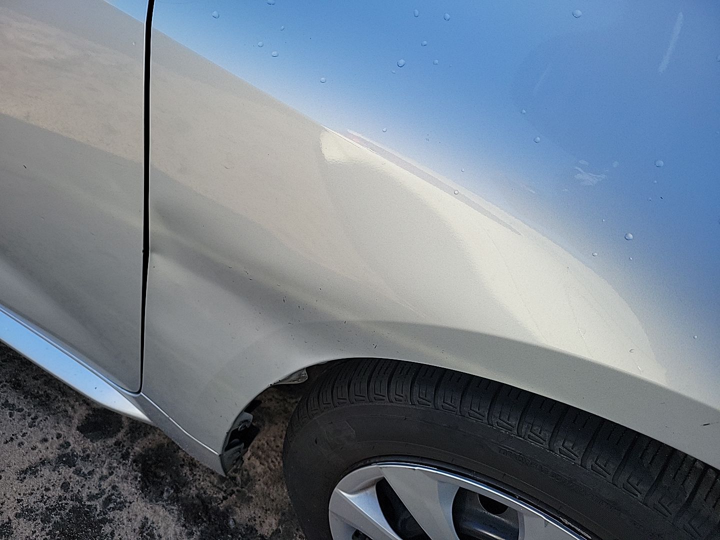 RF Fender Liner (Missing)