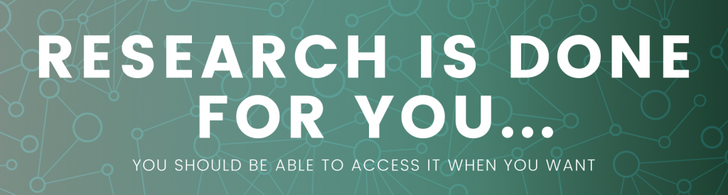 research corner – Bobby Jones CSF