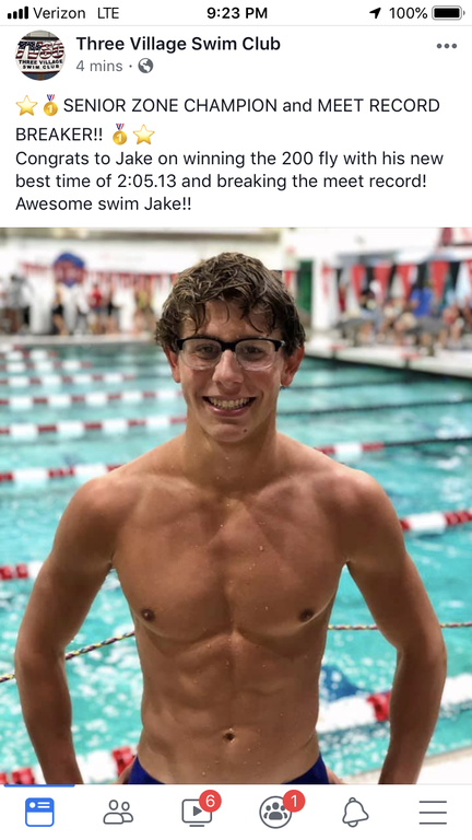 Jake Vecchio | Swimcloud