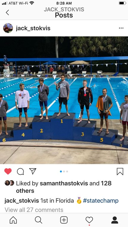 Jack Stokvis | Swimcloud