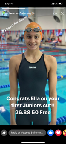 Ella Mongenel | Swimcloud