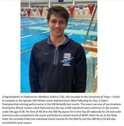 Matthew Judkins | Swimcloud