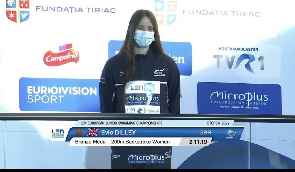 Evie Dilley | Swimcloud