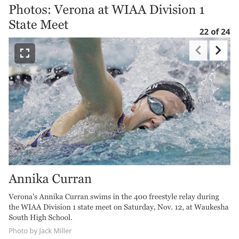 Annika Curran | Swimcloud