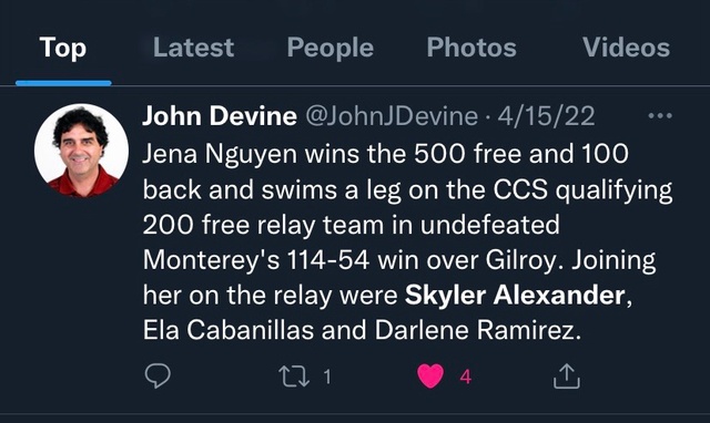 Skyler Alexander | Swimcloud