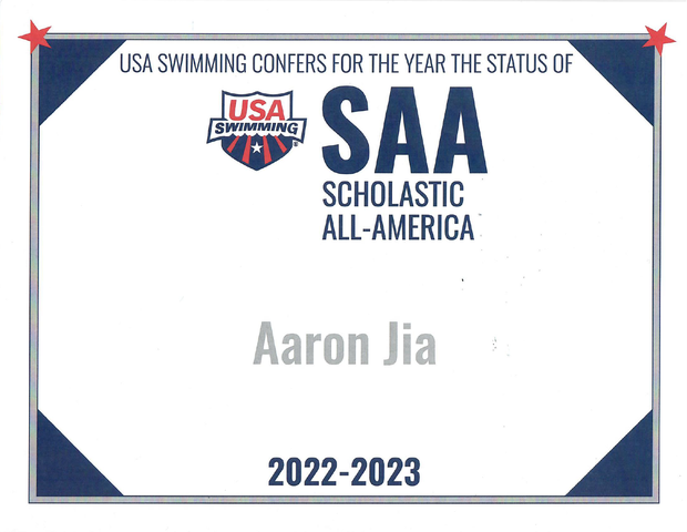 Aaron Jia | Swimcloud