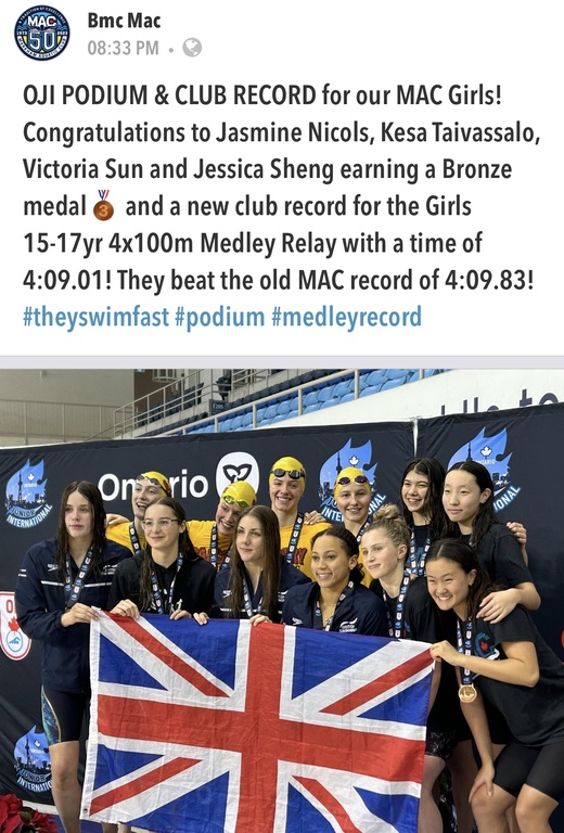 Victoria Sun | Swimcloud