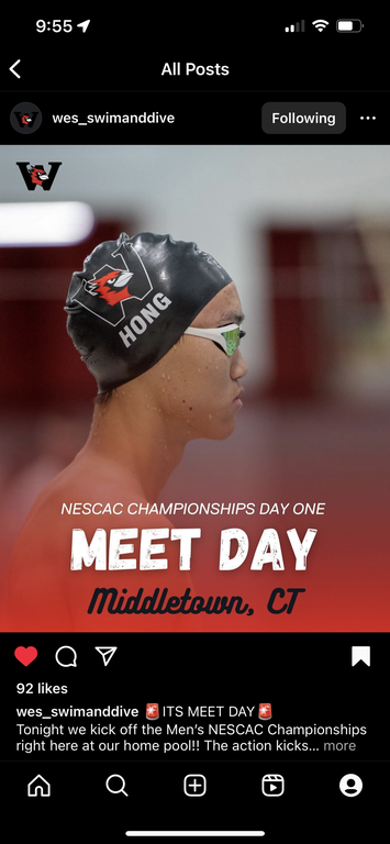 Harrison Hong | Swimcloud